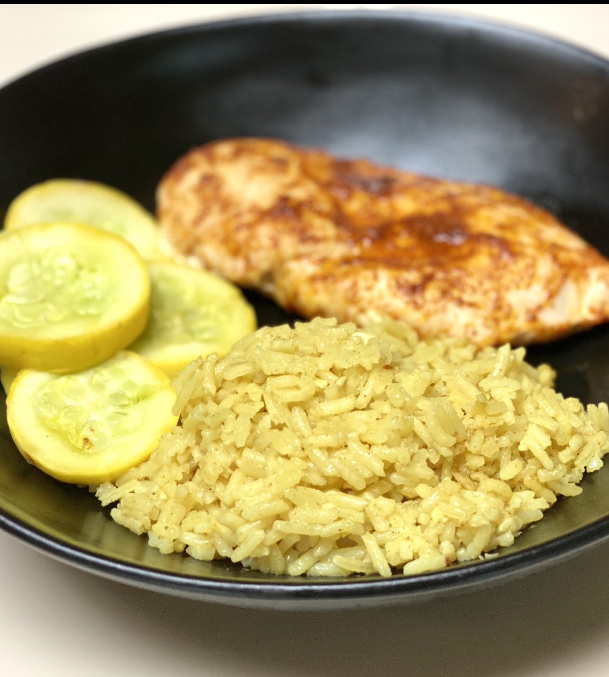 Indian Coconut Curry Rice For The Calorie-Conscious - Burn The Fat Blog